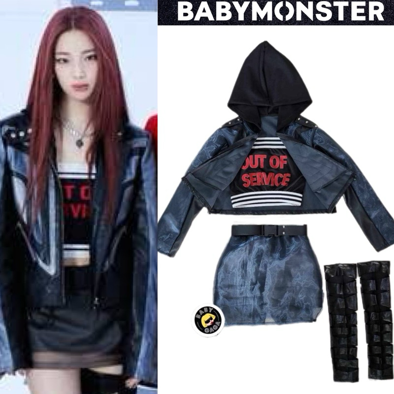 BABYGAGA ️ Babymonster Ruka รุกะ เบบี้มอนสเตอร์ ชุดรุกะ ชุดเต้น ชุดโคฟ ...