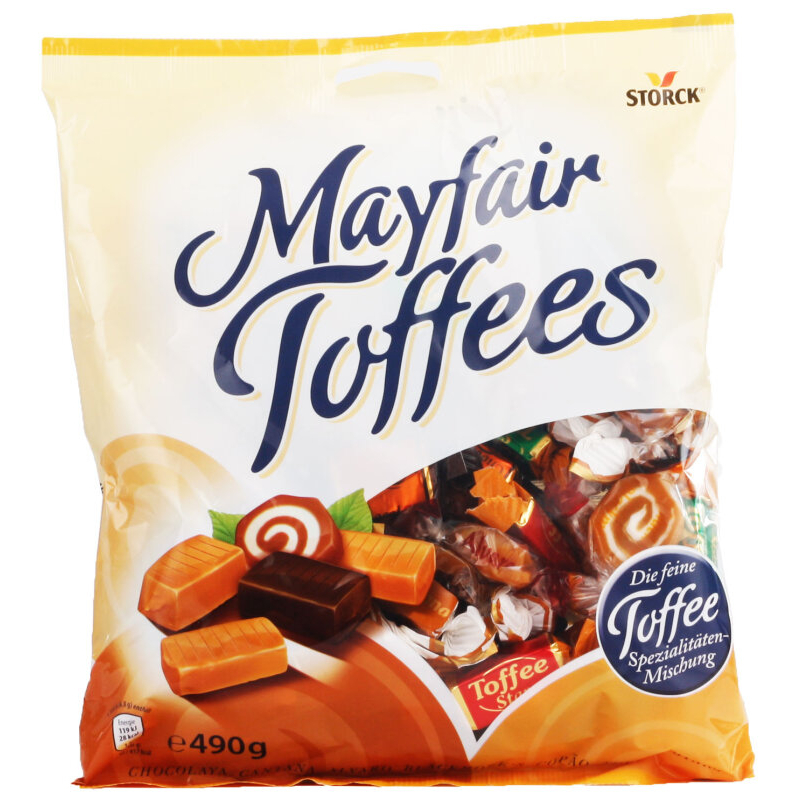 ลูกอม Storck Mayfair Toffees 1 ถุงมี 7 รส 490g BBF 31/01/24 | Shopee Thailand