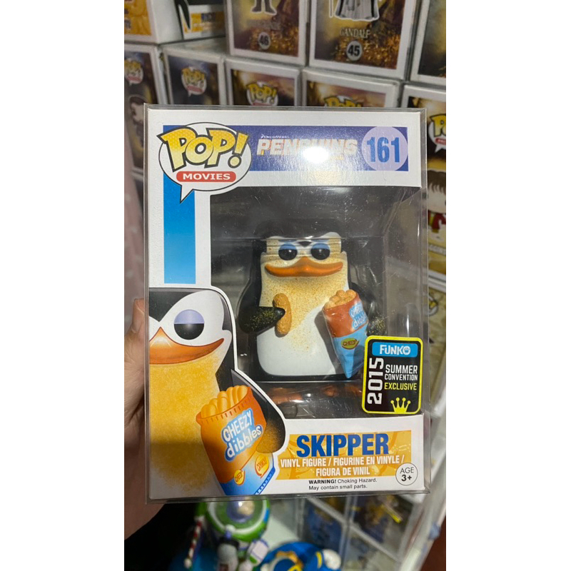 Funko POP ! Movies #161 Penguin of Madagascar : Skipper (Cheesy) Summer ...