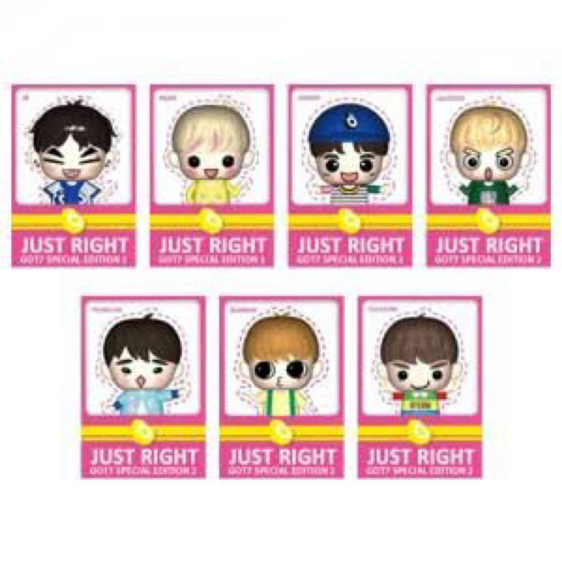 [ พร้อมส่ง ] GOT7: 3rd Mini Album - Just Right (Special Edition 2 - USB ...