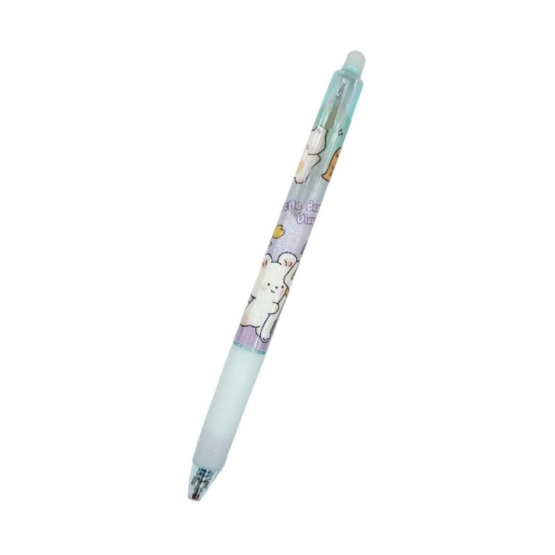 Aodemei ปากกาเจลลบได้ แบบกด ลายการ์ตูน ขนาด 0.5มม. หมึกน้ำเงิน (ราคาต่อ ...