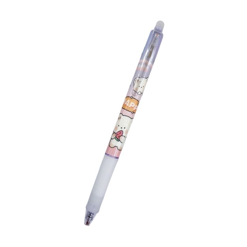 Aodemei ปากกาเจลลบได้ แบบกด ลายการ์ตูน ขนาด 0.5มม. หมึกน้ำเงิน (ราคาต่อ ...