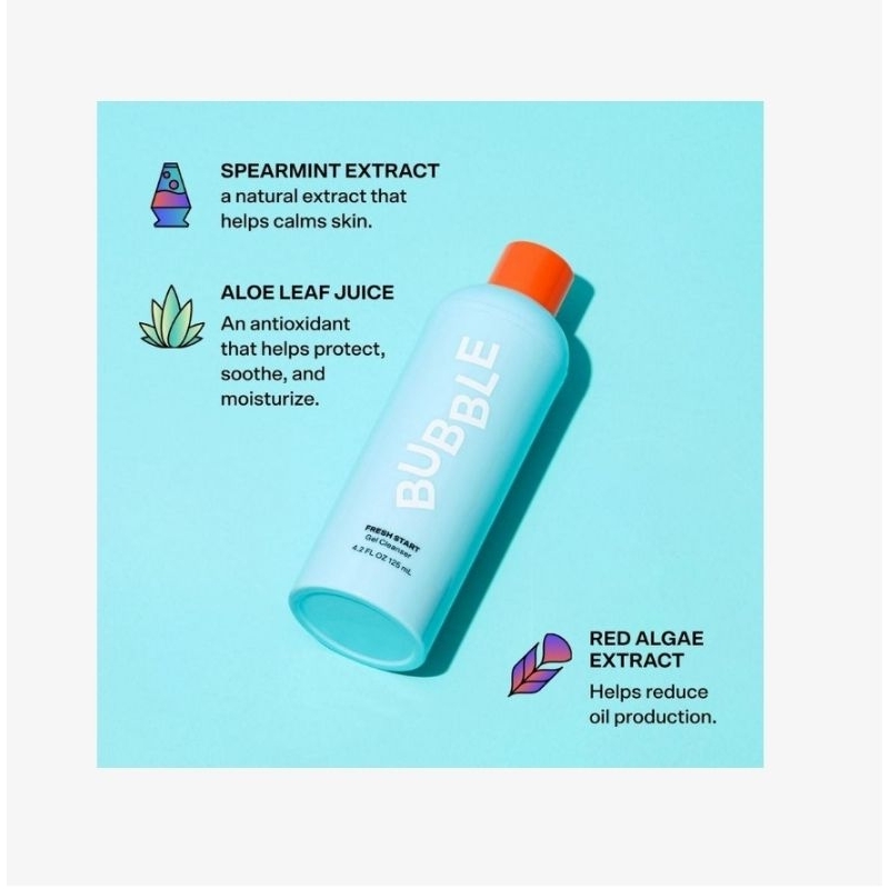Bubble Fresh Start Gel Cleanser 125 ml | Shopee Thailand