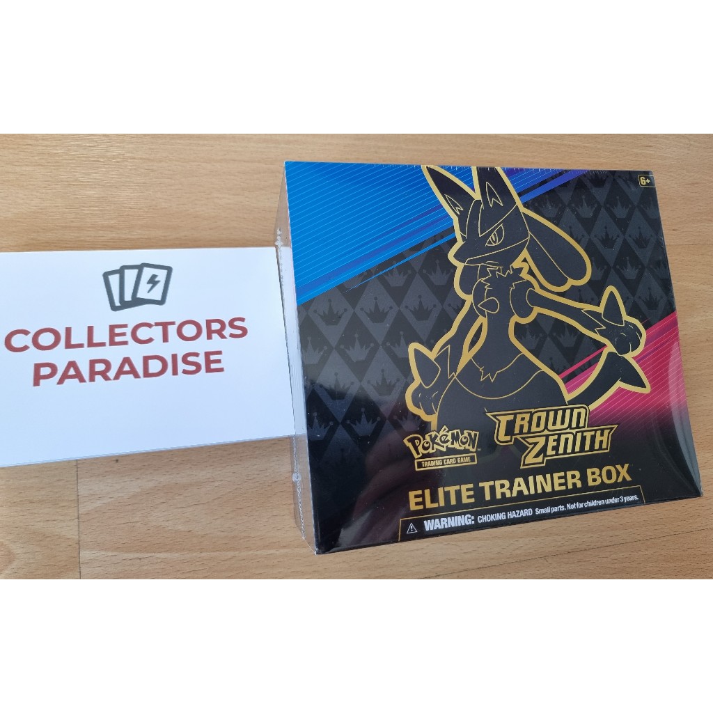 Pokemon TCG: Crown Zenith Elite Trainer Box English | Shopee Thailand