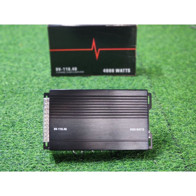 DV-110.4D 4000watt คลาสดี 4แชลแนล ขับกลาง แหลม class d 4ch แรง เสียงดี ...