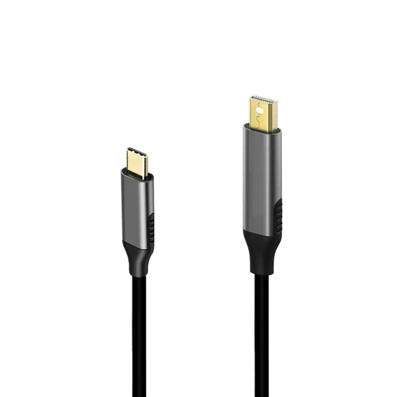 USB C To Mini Displayport สายเคเบิลอะแดปเตอร์สำหรับ USB Type C To Mini ...