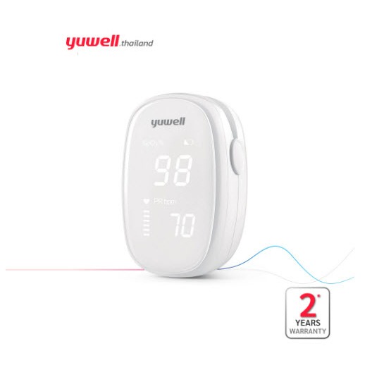Yuwell เครื่องวัดออกซิเจนปลายนิ้ว รุ่น YX110 | Shopee Thailand