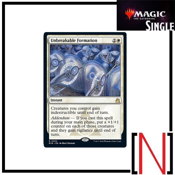 [MTG][Single][RVR] Unbreakable Formation ระดับ Rare [ภาษาอังกฤษ ...