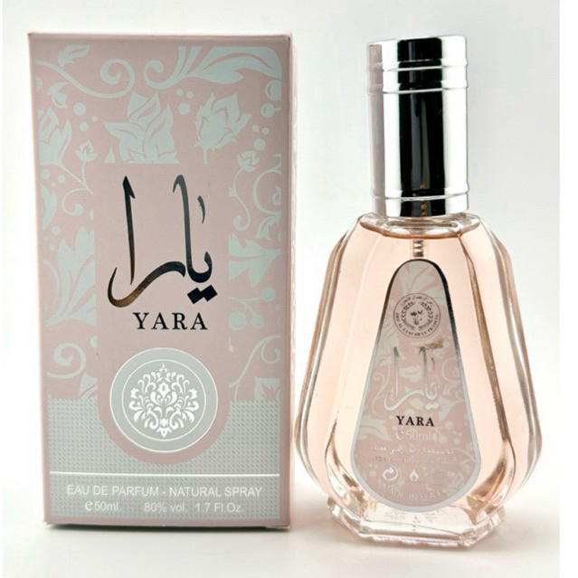 Yara น้ำหอมอาหรับ by Ard al zaafaran EDP 50ml. กลิ่นผู้หญิงยอดนิยม | Shopee Thailand