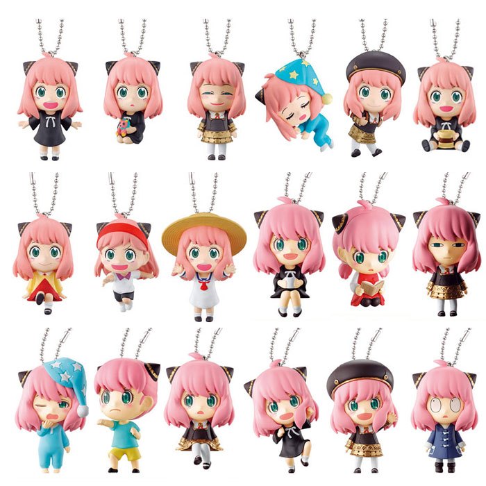 **ของแท้ เลือกแบบได้** Bandai พวงกุญแจ อาเนีย Spy X Family Full of Anya ...