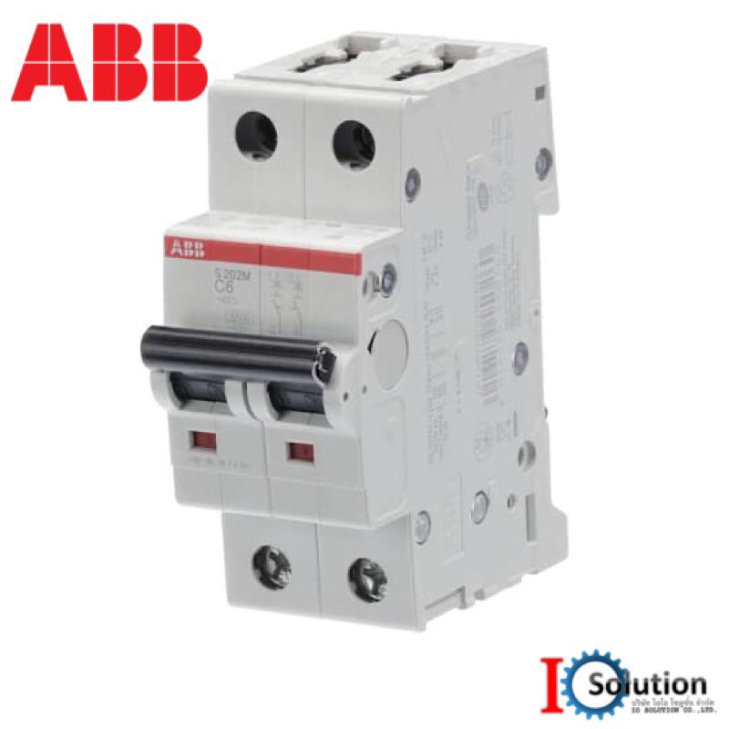 S202M-C6 Circuit Breaker เซอร์กิตเบรคเกอร์ ABB | Shopee Thailand