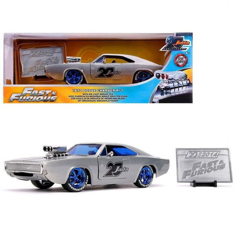 Jada Toys 1970 Dodge Charger R/T Raw Metal Fast & Furious Jada 20th ...