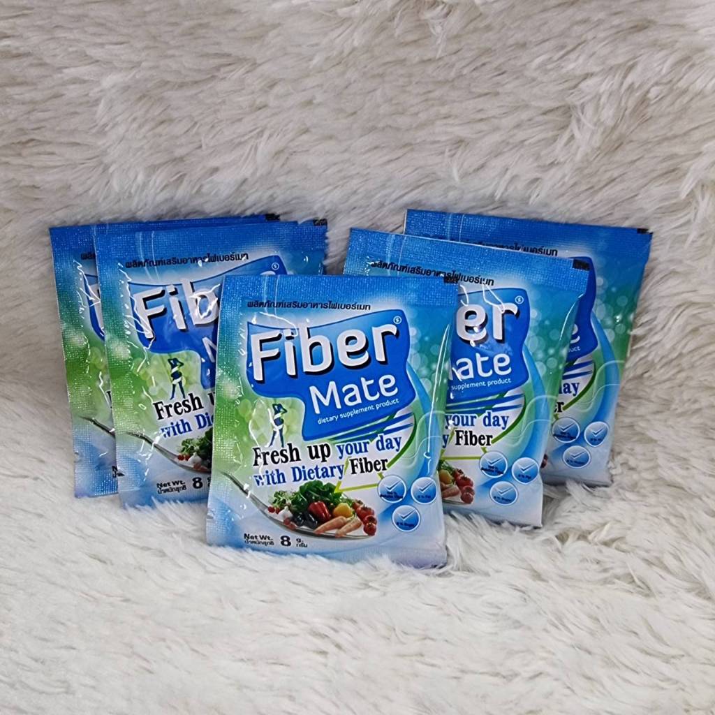 fiber mate ผลิตภัณท์ เสริมอาหาร เซต 4 ซอง | Shopee Thailand