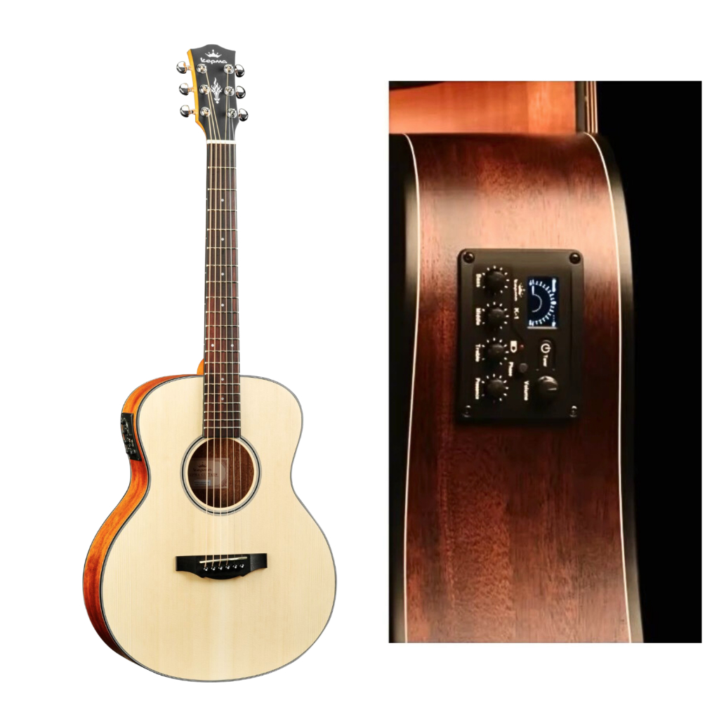 Kepma EAC , EACE , K10 Grand Auditorium Shape กีต้าร์โปร่ง , โปร่งไฟฟ้า ...