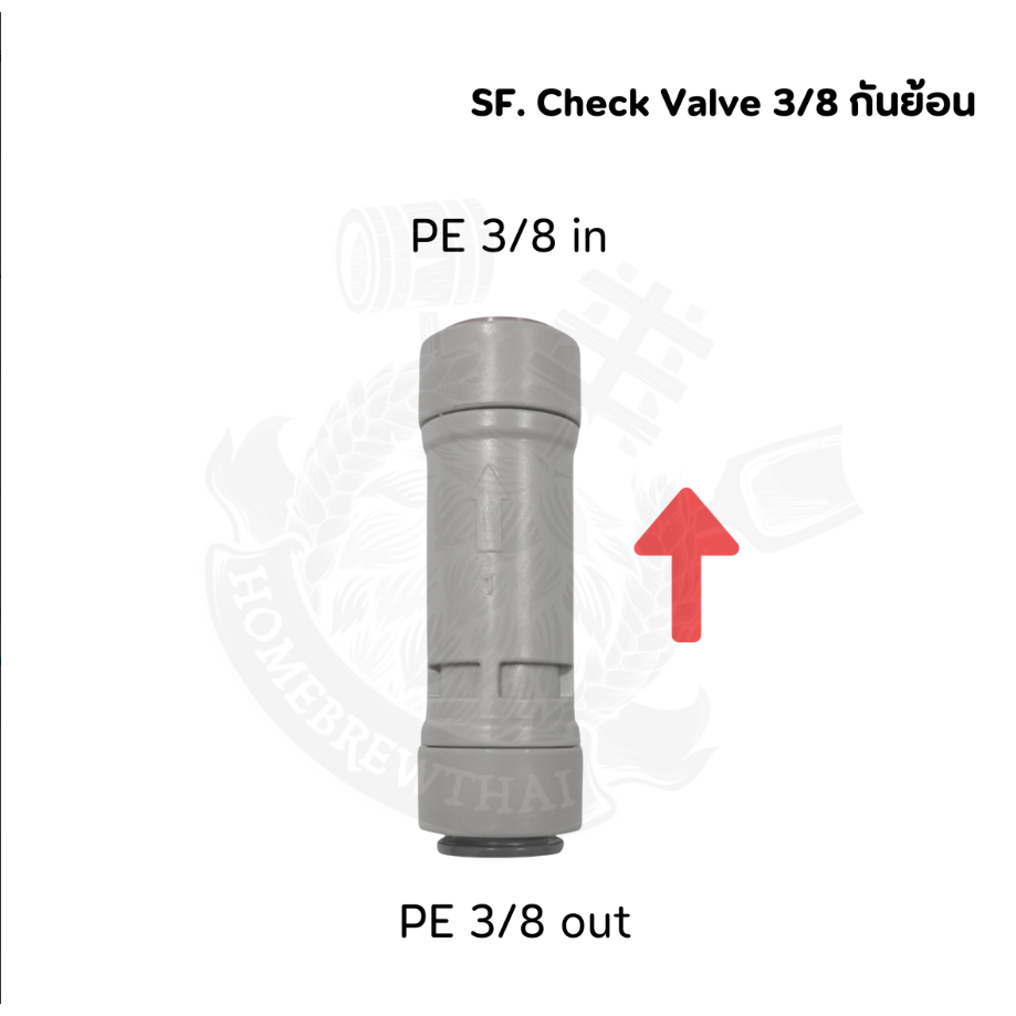 SF. Check Valve 3/8 กันย้อน | Shopee Thailand