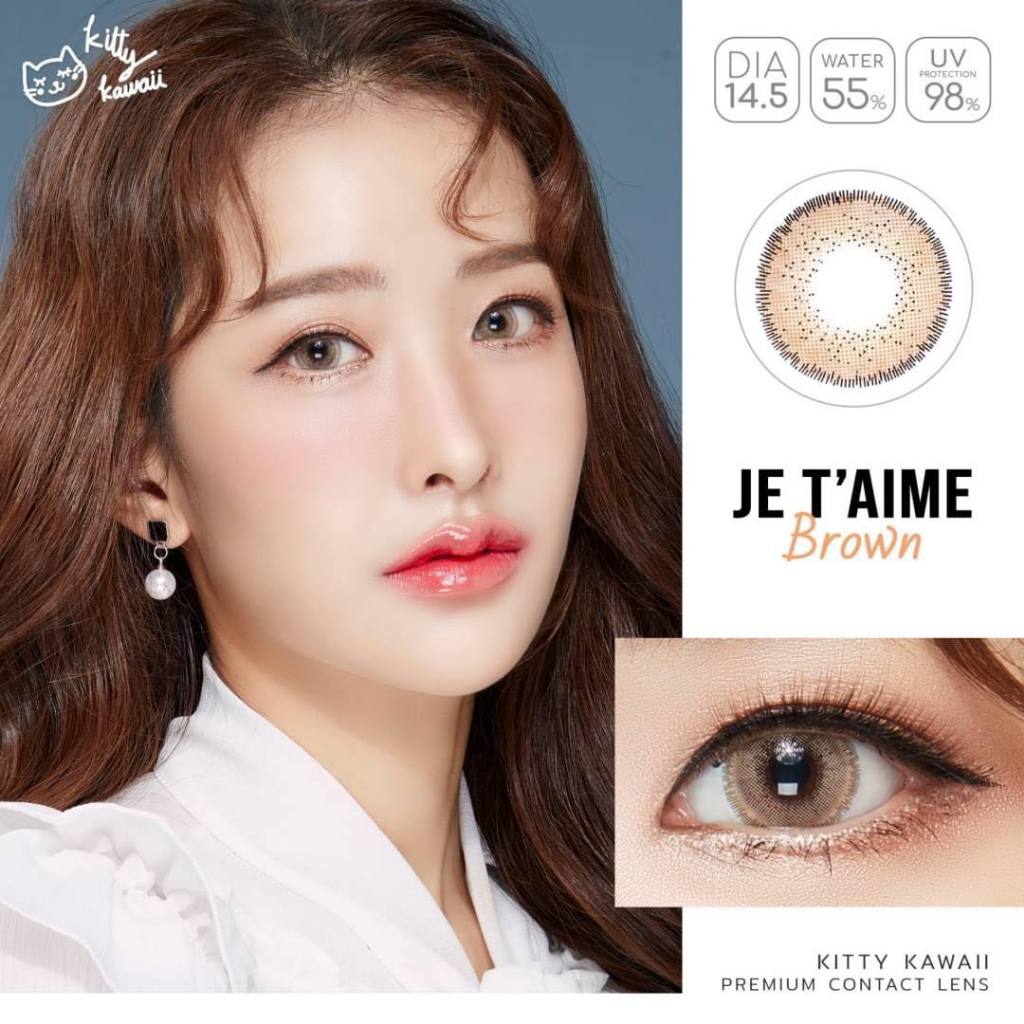 🔥คอนแทคเลนส์ บิ๊กอาย Jetaime (kittykawaii) | Shopee Thailand
