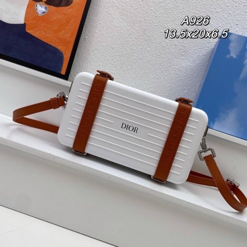 [Wh.bs] กระเป๋าสะพาย Cross Body Box RIMOWA อลูมิเนียมเคลือบ มีช่องใส่ ...