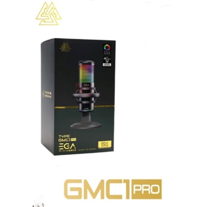 ไมโครโฟน แบบตั้งโต๊ะ EGA TYPE GMC1 Pro Microphone RGB Lighting ไฟสวย ...