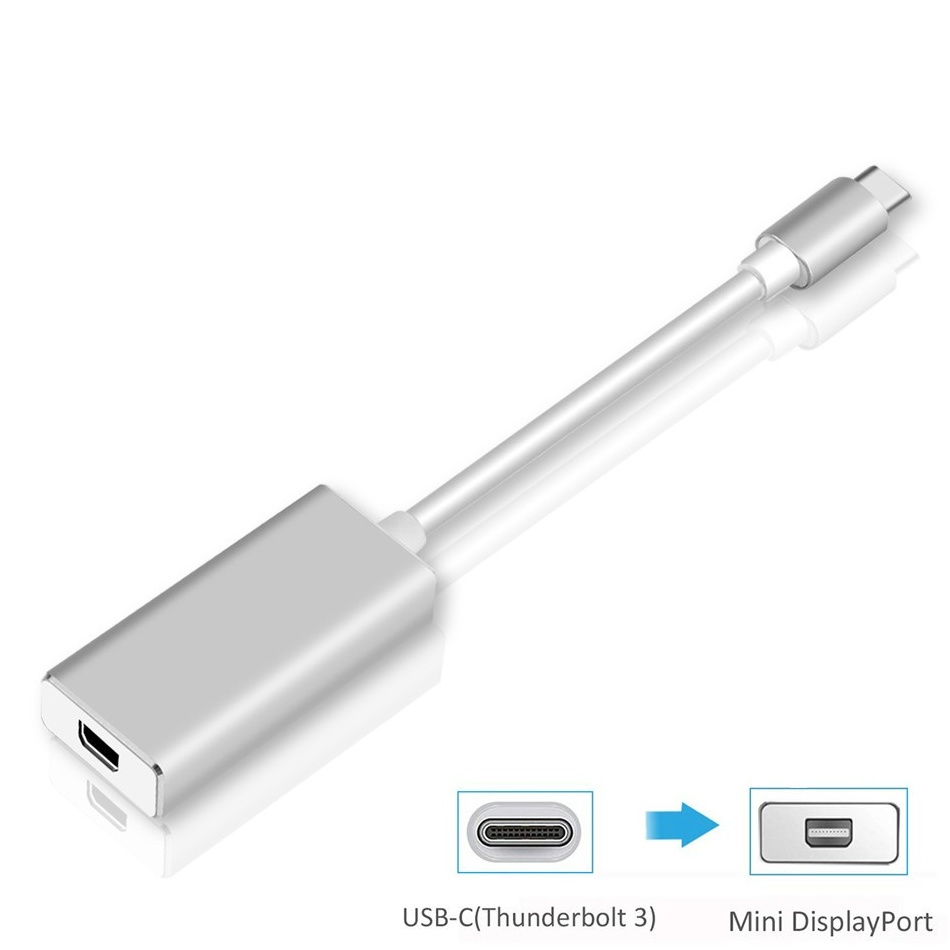 4K USB C To Mini DP 60Hz USB 3.1 Type C To Mini Display Port Adapter ...