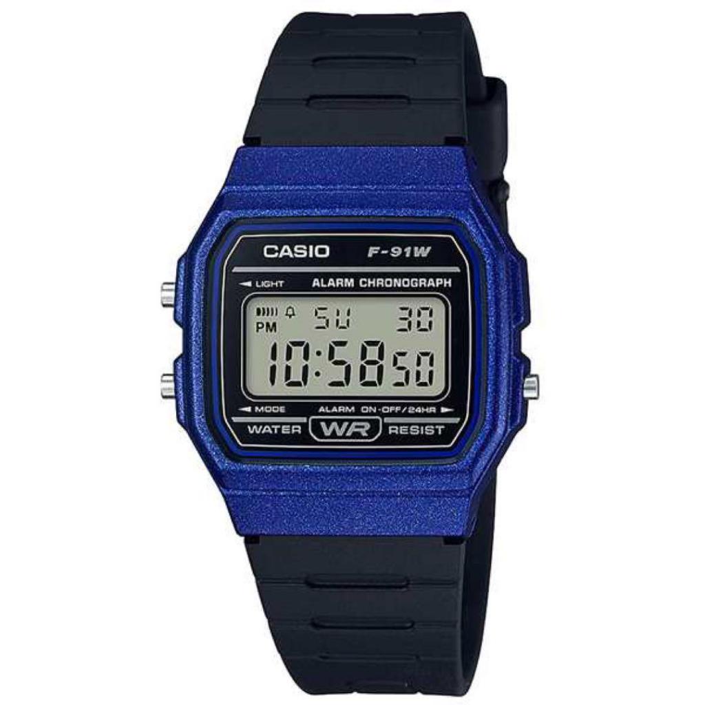 [ใหม่] Casio Bezel Metallic Blue Casio Digital Watch ราคาถูก | Shopee ...