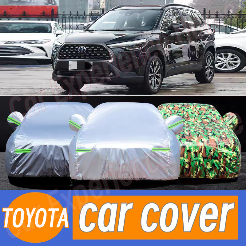 ผ้าคลุมรถ TOYOTA Hilux Revo Hilux Vigo VIOS CHR กันรังสี UV กันฝน กัน ...