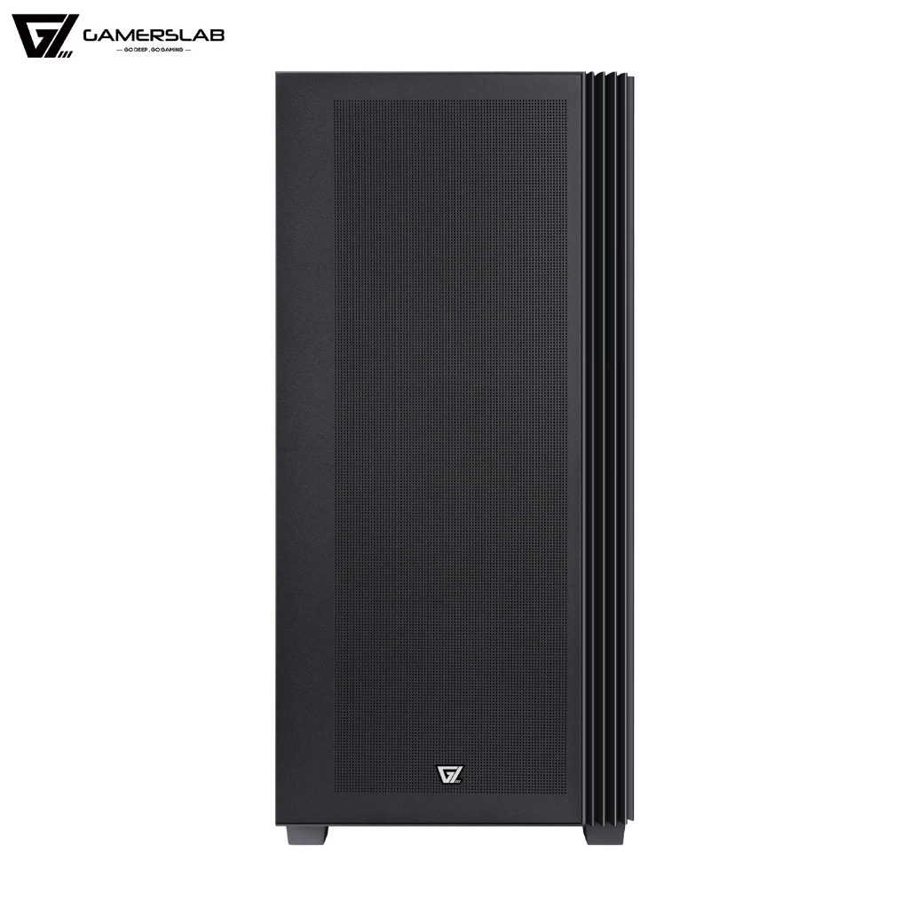 Gamerslab Make In Black Series X361 ATX Chassis with DS-12 3000RPM | Shopee Thailand