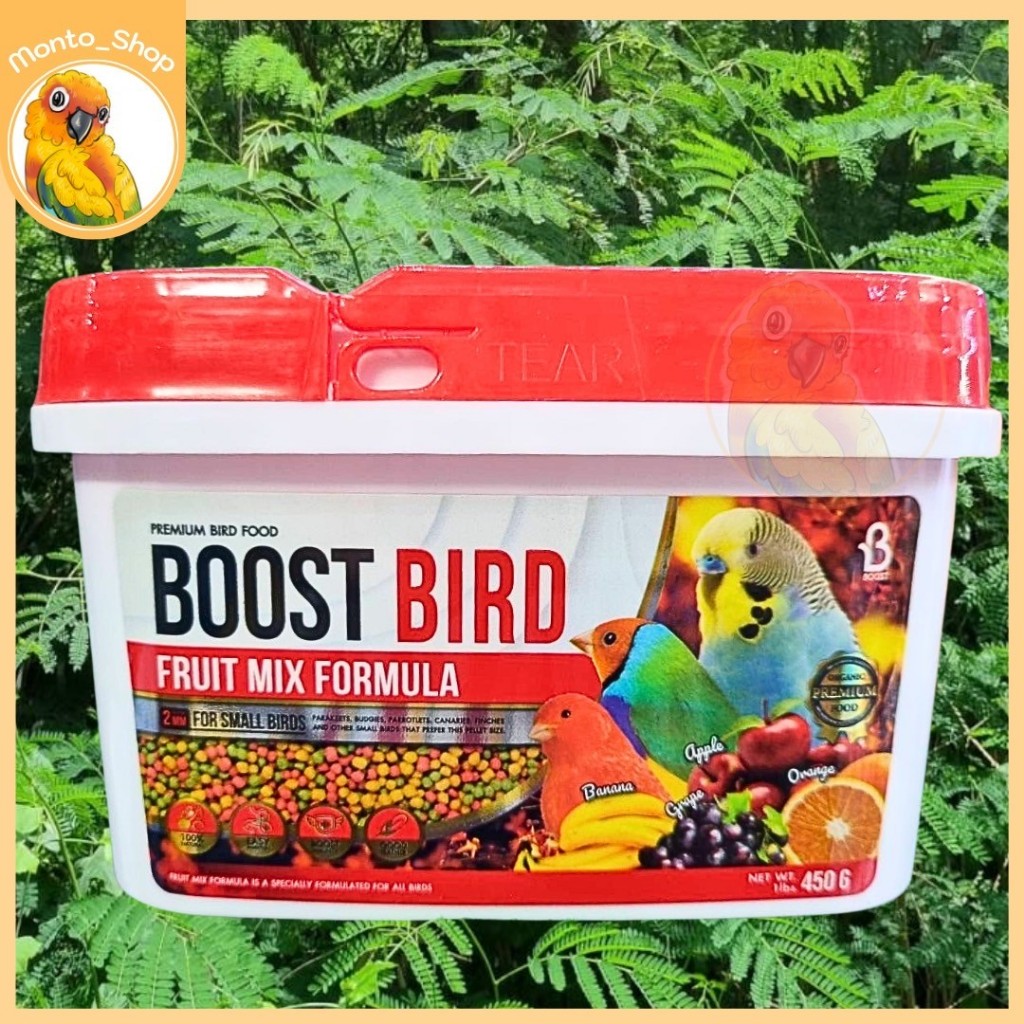 BOOST BIRD FRUIT MIX ไซค์ S ผลไม้อัดเม็ด 450 กรัม | Shopee Thailand