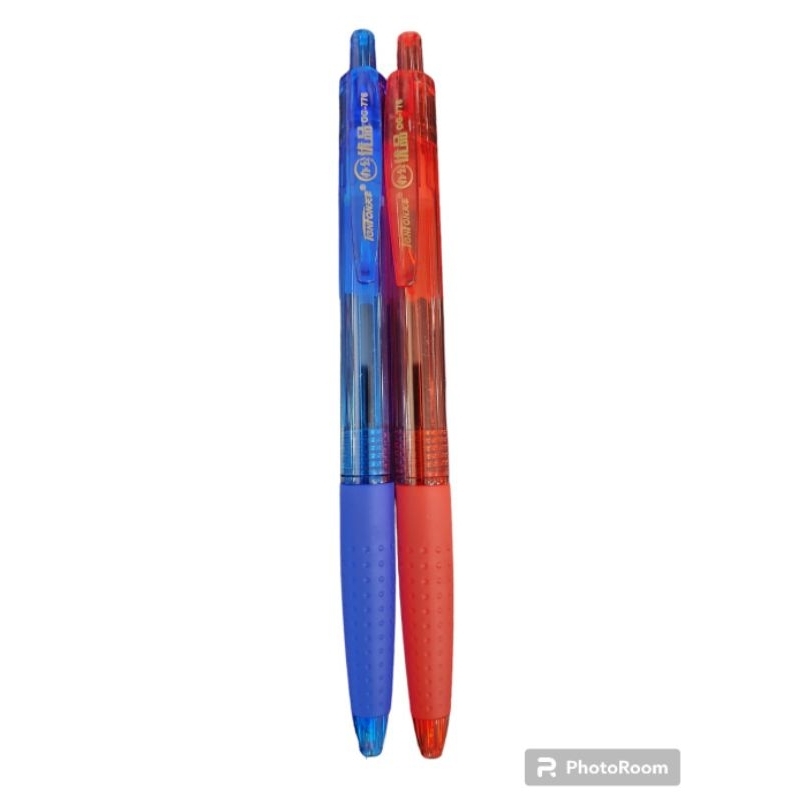 ปากกาลูกลื่น Tenfon 0.7mm. หมึกน้ำเงิน/เเดง ราคาต่อด้าม | Shopee Thailand