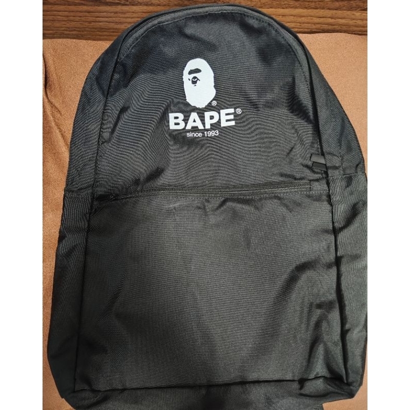 กระเป๋าเป้ A BATHING APE สีดำ ของแท้ มือสอง | Shopee Thailand