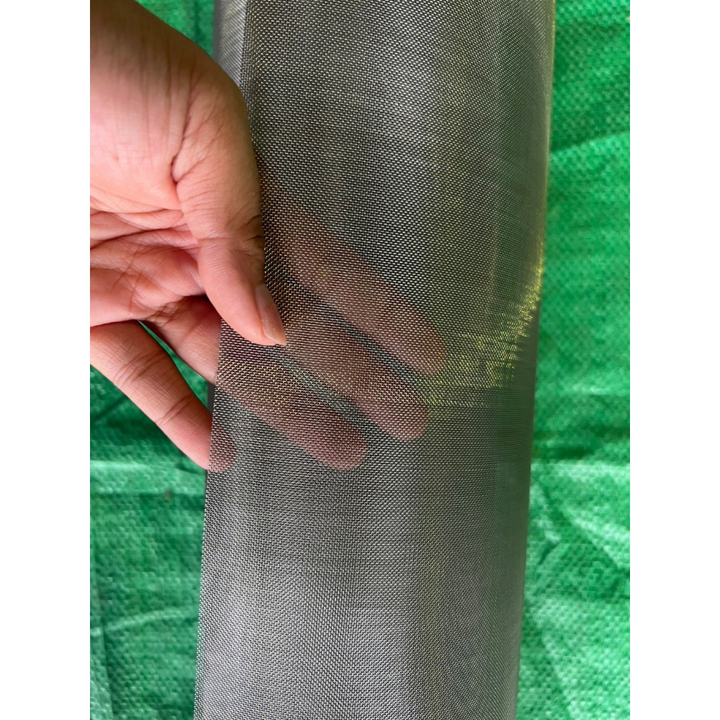 แผ่นกรองสแตนเลส 304 กว้าง 1.2เมตร (ตัดแบ่งขาย) (4 Mesh - 500 Mesh) พรีเ ...
