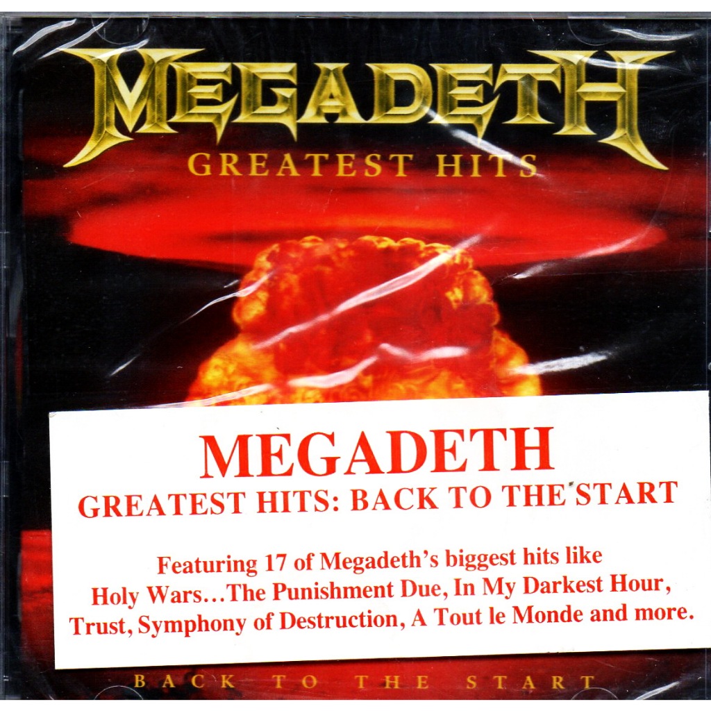 CD,Megadeth - Greatest Hits(2005) | Shopee Thailand