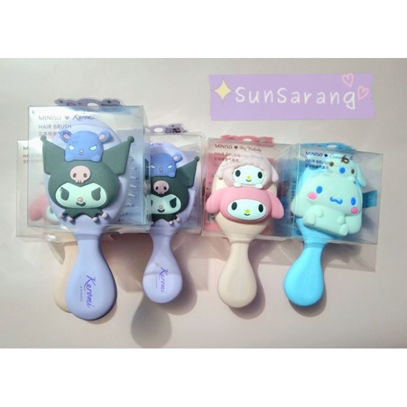 พร้อมส่ง ️หวี Miniso x Sanrio Characters | Shopee Thailand