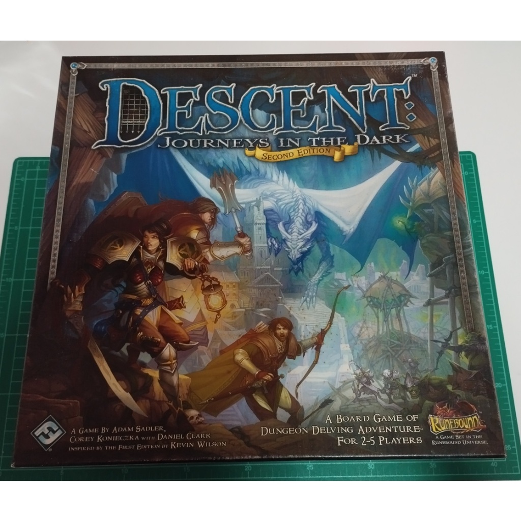 Descent :Journeys in the dark 2nd ED (Board game มือสอง) | Shopee Thailand