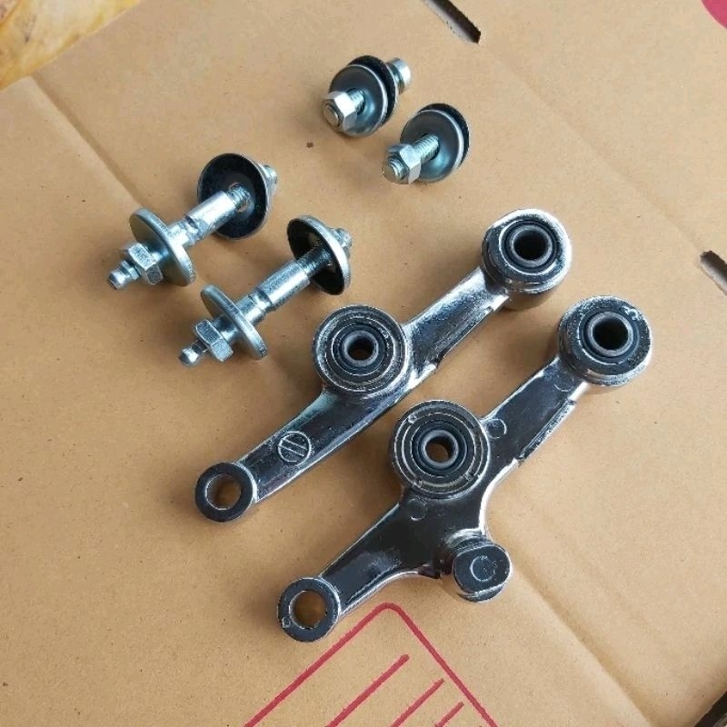 ขาไก่โช๊คหน้าพร้อมบูช(งานไหม่ชุปโคลเมี่ยม)HONDA/C70/C50/C65/C90/C700 ...