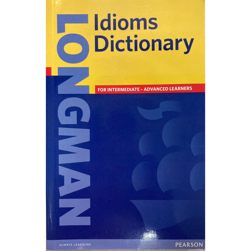 หนังสือ LONGMAN Idioms Dictionary | Shopee Thailand