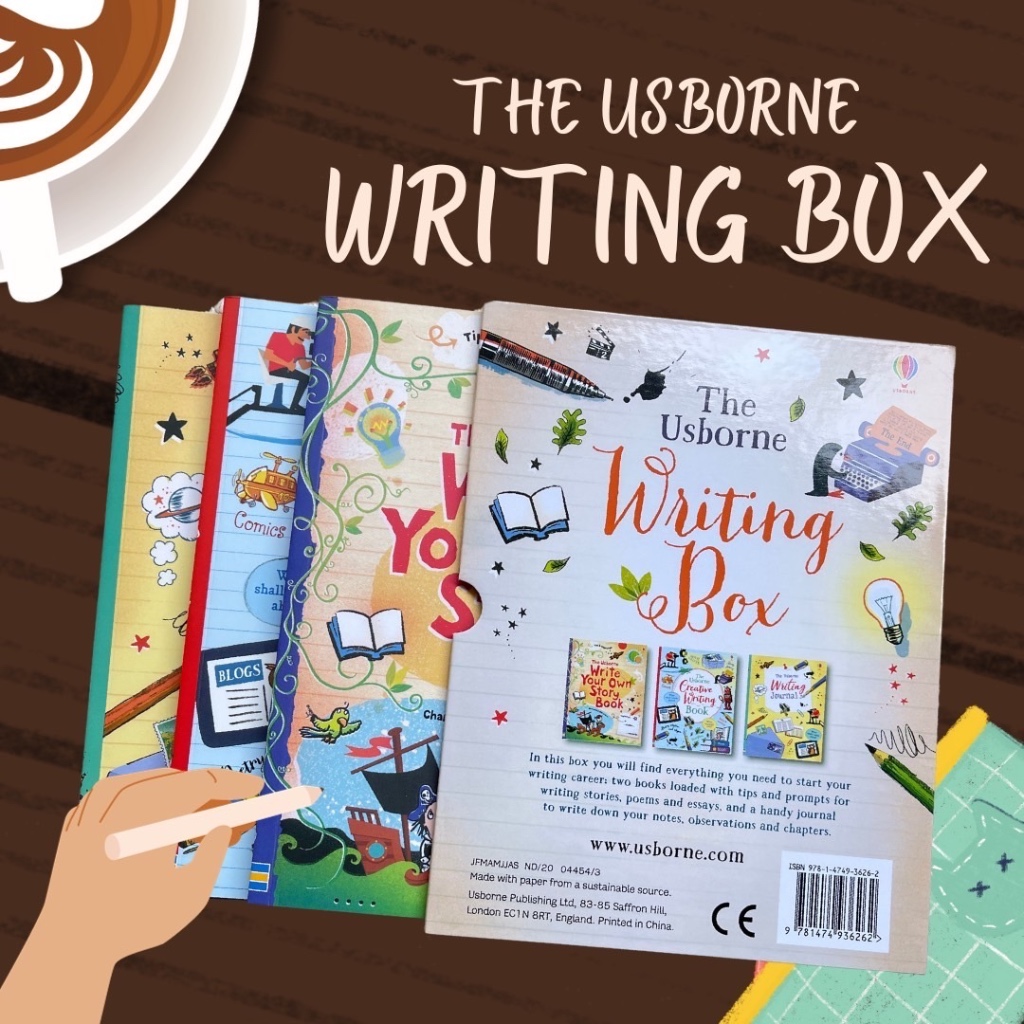 หนังสือ The Usborne Writing Box (ชุด 3 เล่ม) หนังสือแบบฝึกหัด หัดเขียน ...