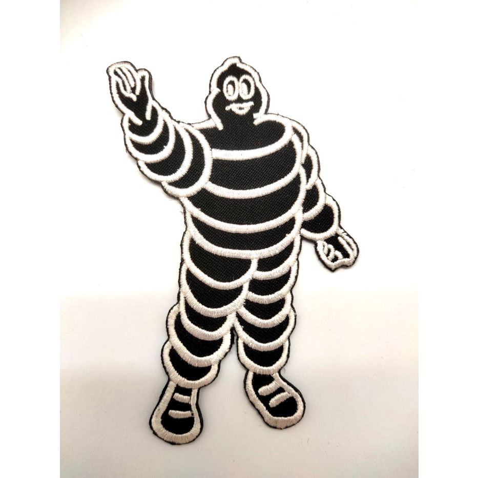 ตัวรีดติดเสื้อ MICHELIN งานปัก ตกแต่งเสื้อผ้า แจ๊คเก็ต Embroidered Iron ...