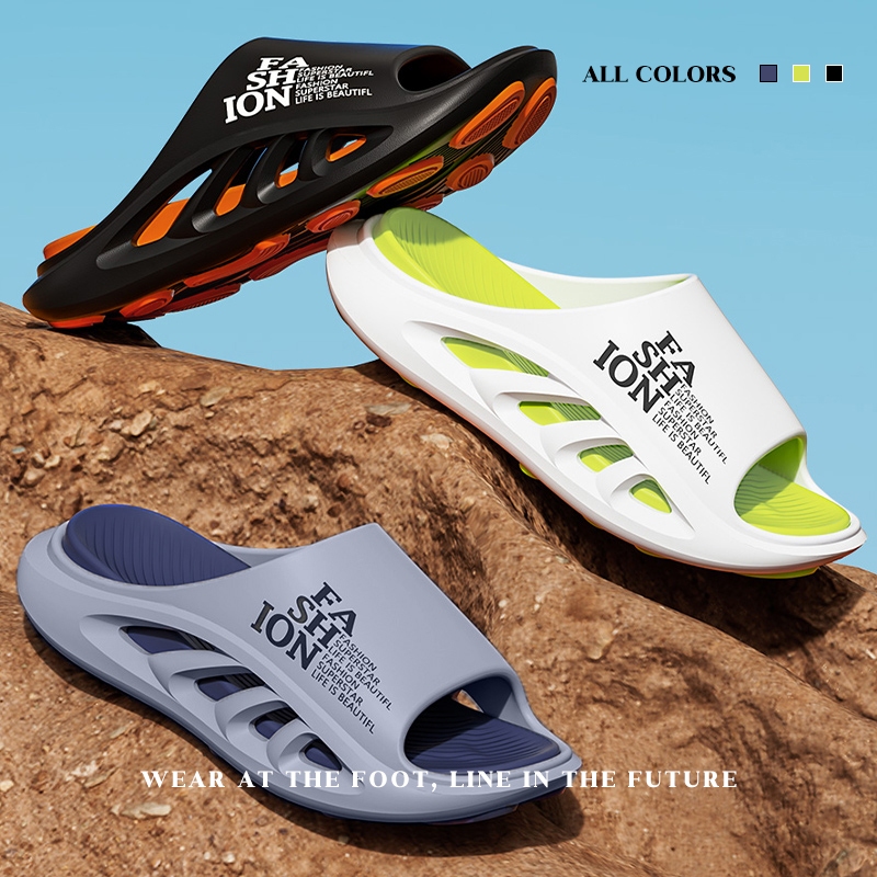 Sukky สุดคูล รองเท้าแตะสำหรับผช รุ่นนี้วัสดุทำจากยางพื้นนิ่ม มีปุ่มนวด ...