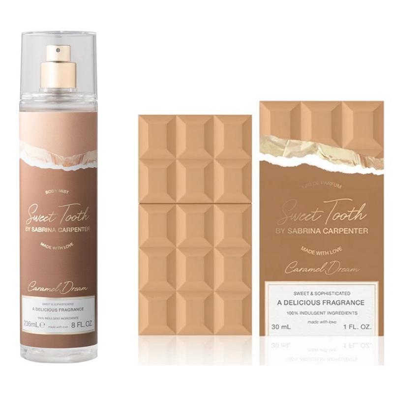 น้ำหอม Sabrina Carpenter Sweet tooth - CARAMEL DREAM EDP & Body Misy ...