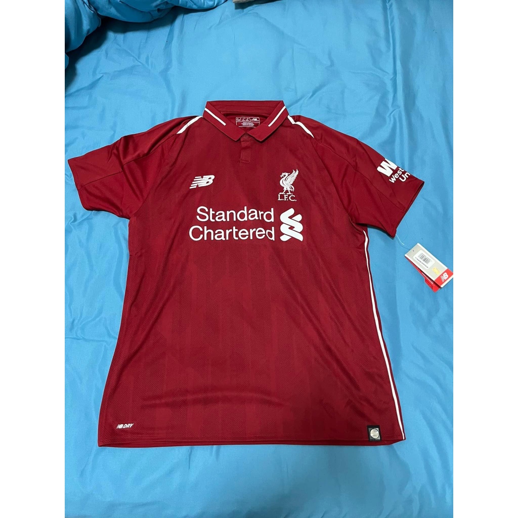 [ของแท้] เสื้อลิเวอร์พูลปีแชมป์ UCL Liverpool Home KIT 2018/19 | Shopee ...