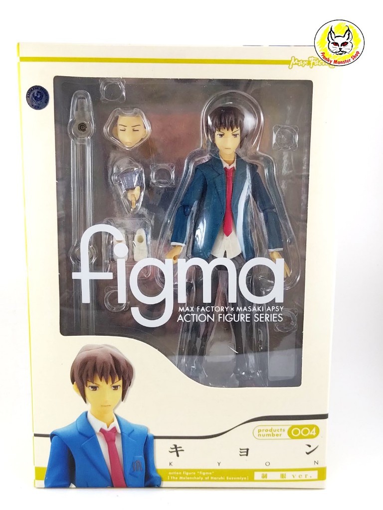 (ของแท้มือ2 งานJP)ฺ figma- เปลี่ยนท่าได้ ครบ KYON :Suzumiya Haruhi ...