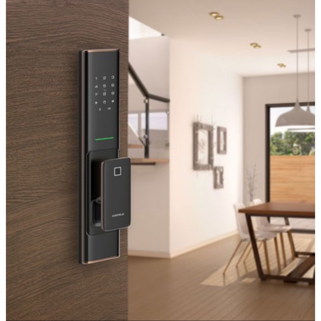 HAFELE PP8100 ชุดล็อคประตูระบบดิจิตอล บลูทูธ กลอนประตูดิจิตอล | Shopee ...