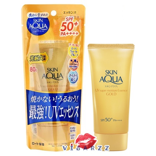 Skin Aqua Super Moisture Barrier UV Essesce SPF50+ PA++++ 70g / UV Gel 100g / Light Up Essnece ...