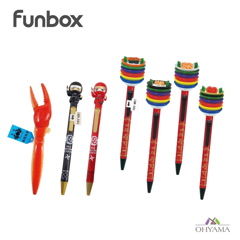 FUNBOX PEN เครื่องเขียนแบรน ฟันบ็อกซ์ ปากกามีลูกเล่นสุดน่ารัก | Shopee ...