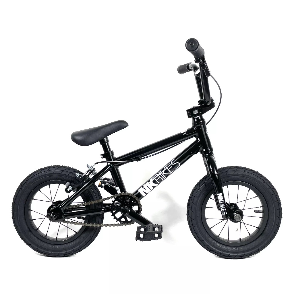 จักรยาน BMX จักรยานเด็ก 12นิ้ว NKBikes 12" BMX Complete Black | Shopee ...