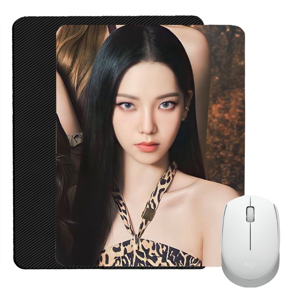 แผ่นรองเมาส์ Mouse Pad พิมพ์ลาย นักร้องเกาหลี คารีน่า Karina Aespa ...