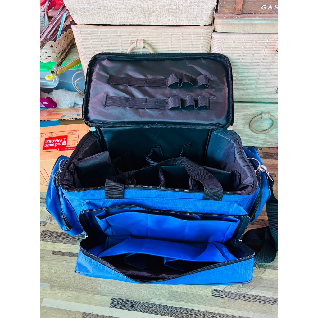 [ESM-21] กระเป๋าปฐมพยาบาลฉุกเฉิน-เนื้อผ้าไนล่อนบาง ( Emergency Bag ) | Shopee Thailand