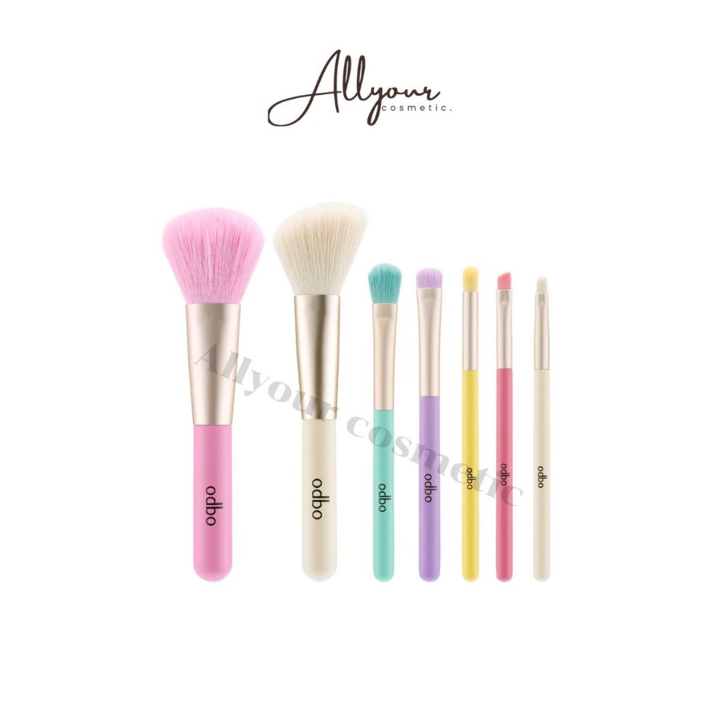 (ของแท้) เซ็ตแปรงแต่งหน้า ODBO Perfect Brush Beauty Tool เซทแปรง โอดีบีโอ OD8-193 | Shopee Thailand