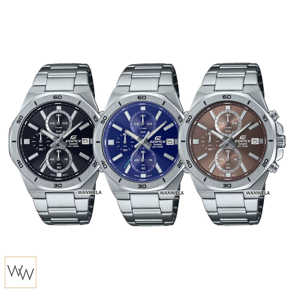 ของแท้ นาฬิกาข้อมือ Casio EDIFICE รุ่น EFV-640 ประกัน CMG | Shopee Thailand