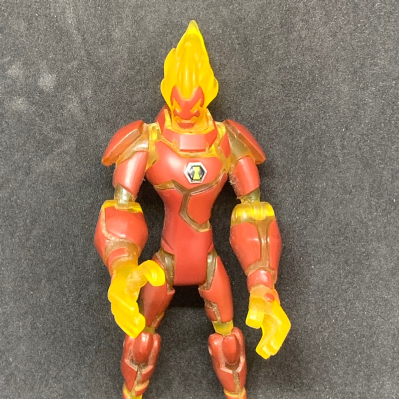 ben 10 omniverse heatblast สีพิเศษ ตำหนิตรงอกถลอก | Shopee Thailand